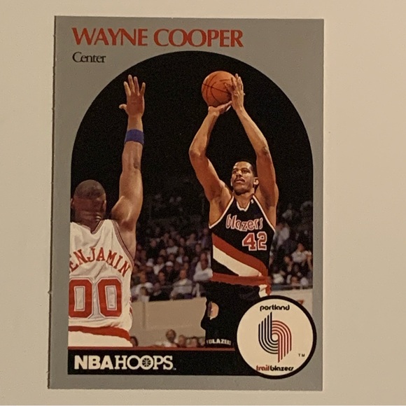 NBA HOOPS | Toys | 99 Nba Hoops Portland Trail Blazers Wayne Cooper 244 ...